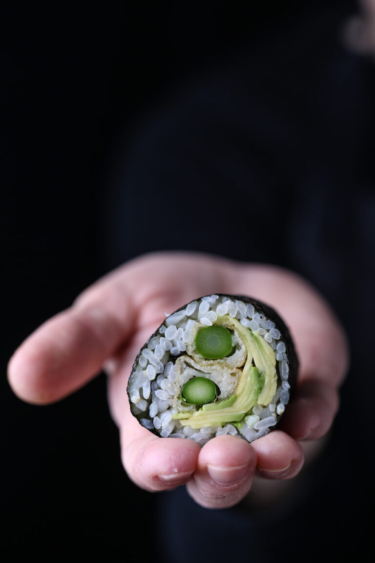 Asparagus Roll Sushi (Vegan And Gluten-Free)