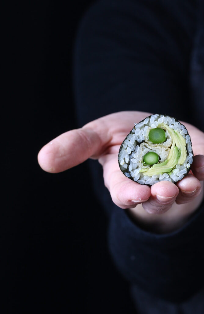 Asparagus Roll Sushi (Vegan And Gluten-Free)
