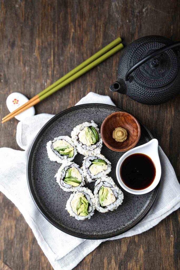 Vegan California Roll | Olives for Dinner